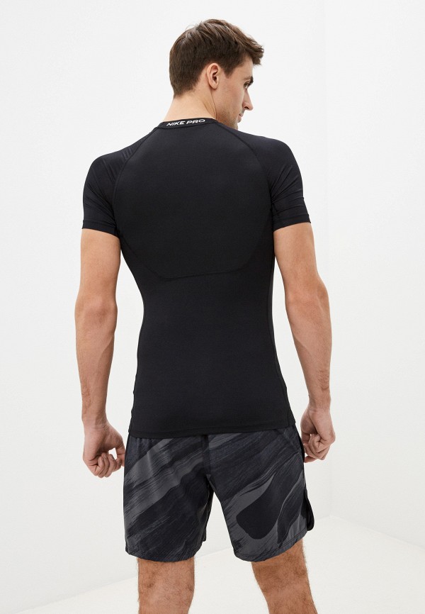 Футболка компрессионная Nike M NP DF TIGHT TOP SS, цвет: черный ...