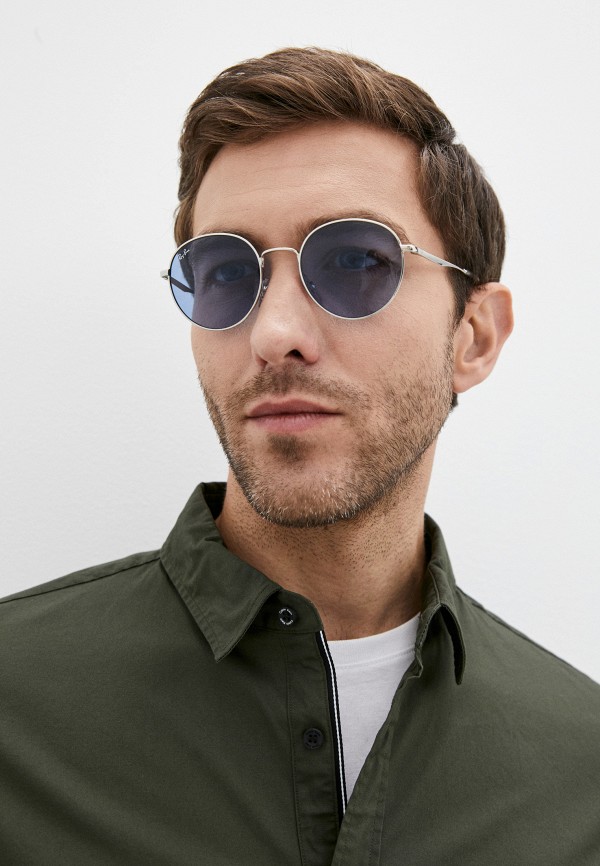 Очки солнцезащитные Ray-Ban® RB3681 003/80 , цвет: серебряный ...