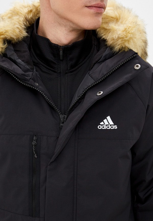 Парка adidas DOWN PARKA, цвет: черный, RTLAAV378501 — купить в интернет ...