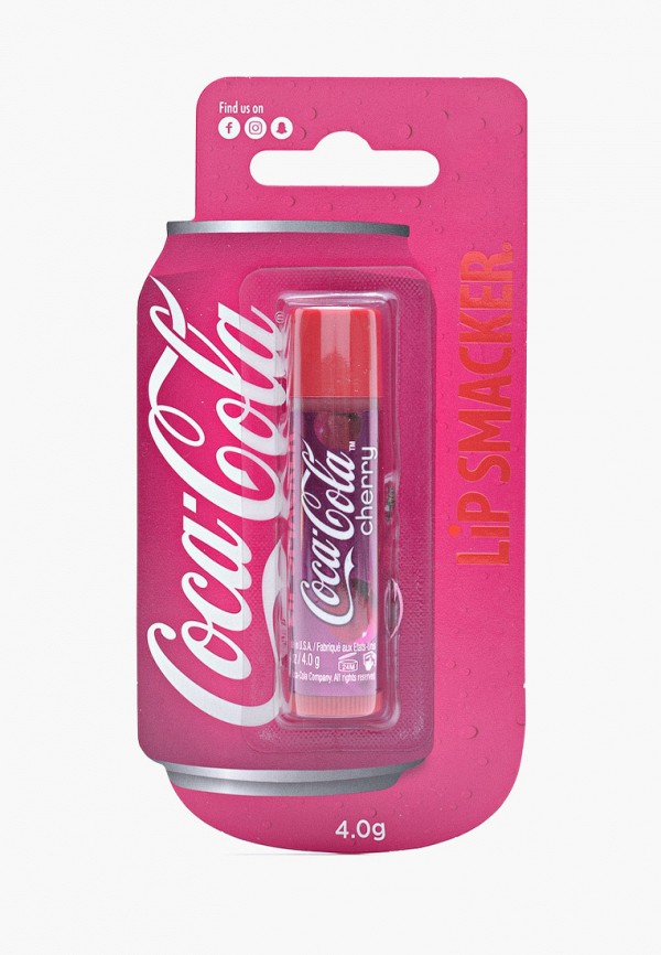 Бальзам для губ Lip Smacker Coke Coca Cola Cherry Lip Balm 4 г цвет