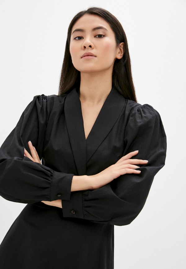 Платье Trendyol, цвет: черный, RTLAAW864801 — купить в интернет ...