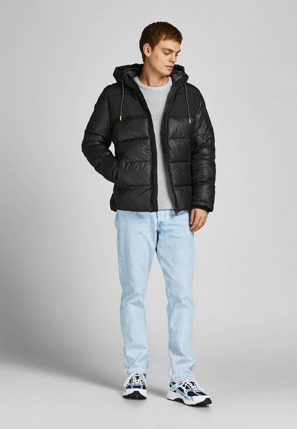 Куртка утепленная Jack & Jones, цвет: черный, RTLAAX443102 — купить в ...