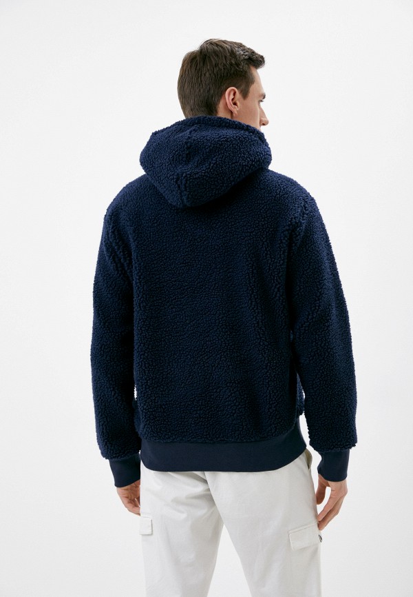 Худи Champion ROCHESTER POLAR Hooded Half Zip Top, цвет: синий ...