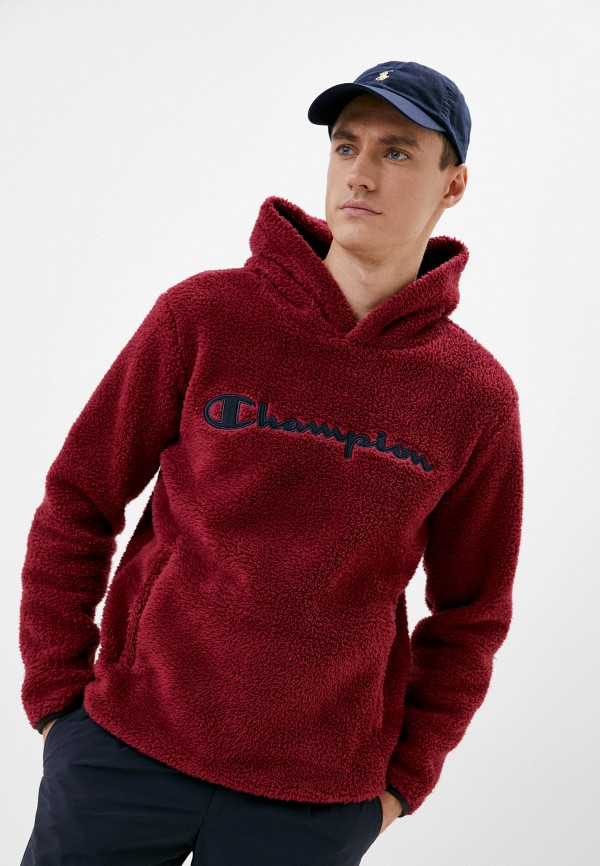 Худи Champion LEGACY POLAR Hooded Top, цвет: бордовый, RTLAAY562201 ...