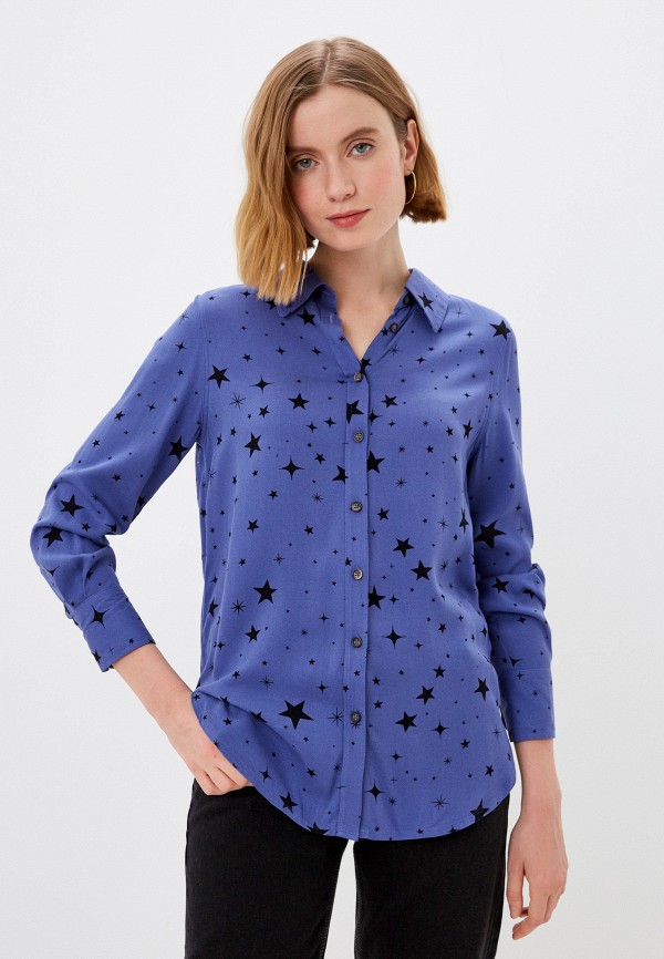 Рубашка Marks & Spencer, цвет: синий, RTLABA077301 — купить в интернет ...