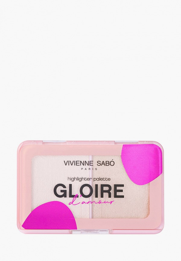 Хайлайтер Vivienne Sabo GLOIRE D'AMOUR Highlighter Palette, тон 01 ...