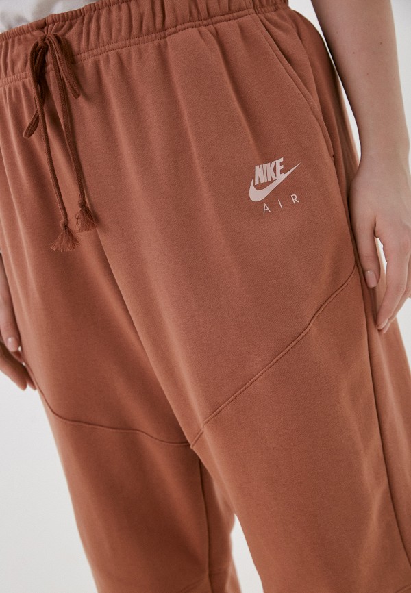 Брюки спортивные Nike W Nsw Air Flc Pant Plus цвет коричневый