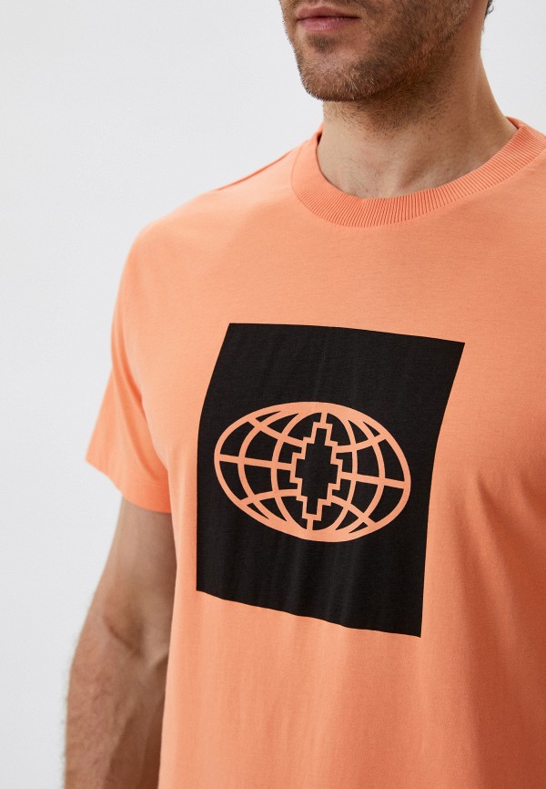 Футболка Marcelo Burlon County of Milan, цвет: оранжевый, RTLABC601101 ...