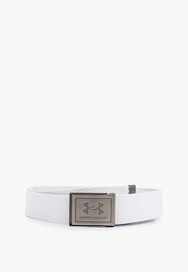 Ремень Under Armour M's Webbing Belt, цвет: белый, RTLABC996402 ...