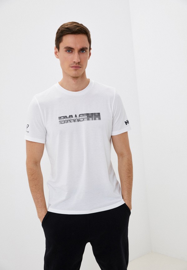 Футболка спортивная Helly Hansen HP RACING T-SHIRT, цвет: белый ...