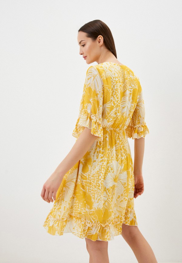 Платье Fracomina, цвет: желтый, RTLABD576401 — купить в интернет ...