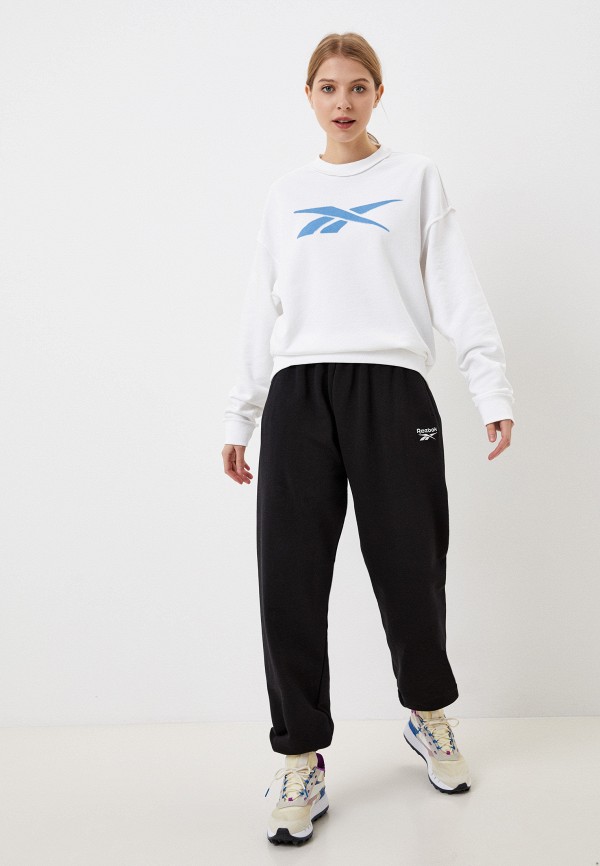 Свитшот Reebok MYT CREW, цвет: белый, RTLABD901501 — купить в интернет ...