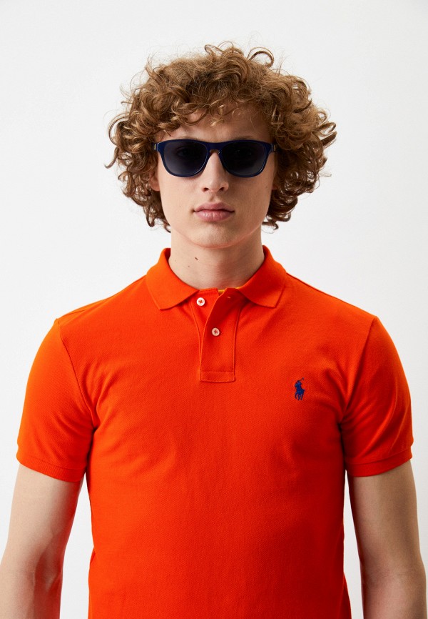 Очки солнцезащитные Polo Ralph Lauren PH4180U 562080 , цвет: синий ...