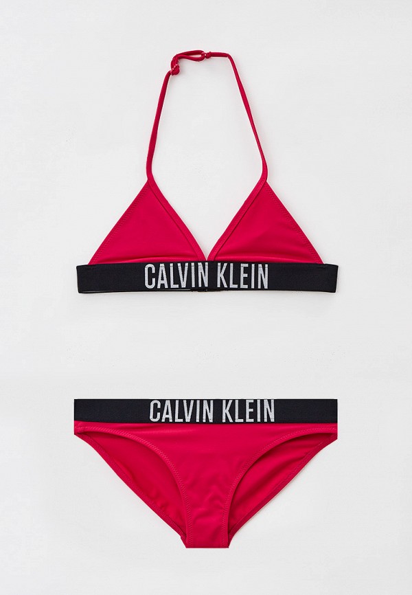 Red calvin klein bikini store