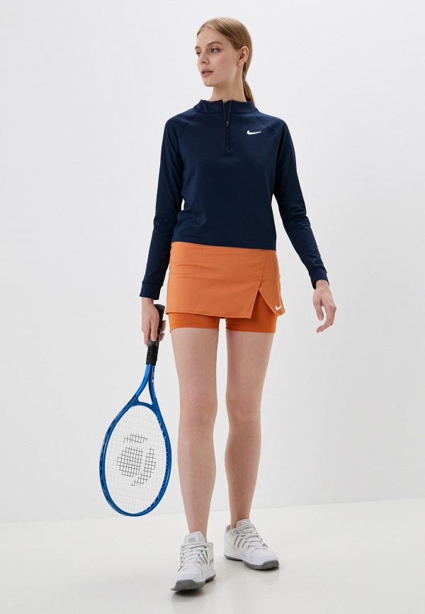 Юбка-шорты Nike W NKCT DF VCTRY SKIRT STRT, цвет: оранжевый ...