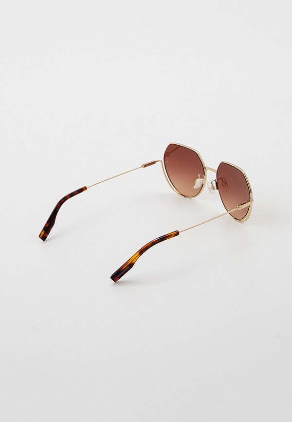 Очки солнцезащитные McQ Alexander McQueen MQ0360S 002, цвет: золотой ...