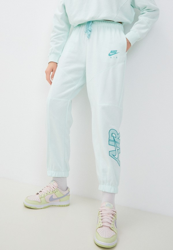 Брюки спортивные Nike W Nsw Air Flc Pant цвет бирюзовый Rtlabg167601