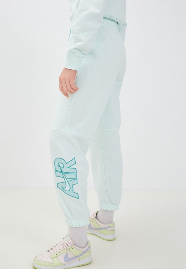 Брюки спортивные Nike W Nsw Air Flc Pant цвет бирюзовый Rtlabg167601