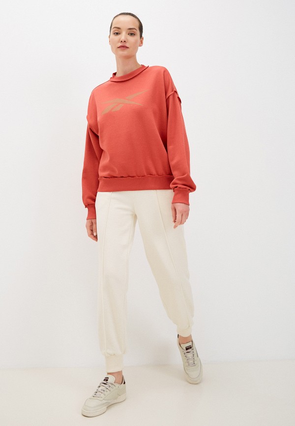 Свитшот Reebok MYT CREW, цвет: коралловый, RTLABG208501 — купить в ...