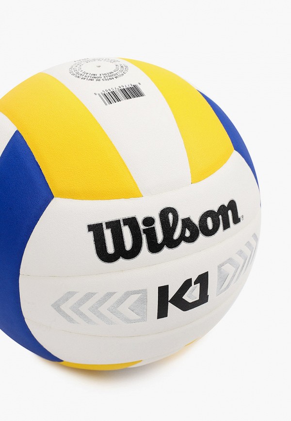 Мяч волейбольный Wilson VOL K1 SILVER VB BLUWHYE, цвет: белый ...