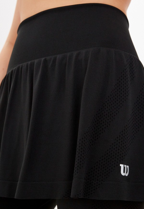 Юбка-шорты Wilson SMLS CAPRI SKORT W, цвет: черный, RTLABG227701 ...