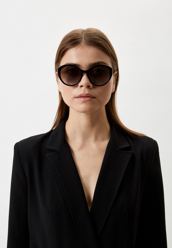 Очки солнцезащитные Prada PR 18XS 1AB0A7, цвет: черный, RTLABI060601 ...