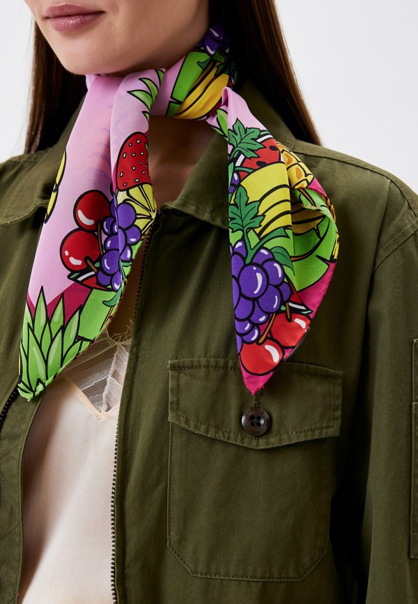 Платок Moschino, цвет: розовый, RTLABI361901 — купить в интернет ...
