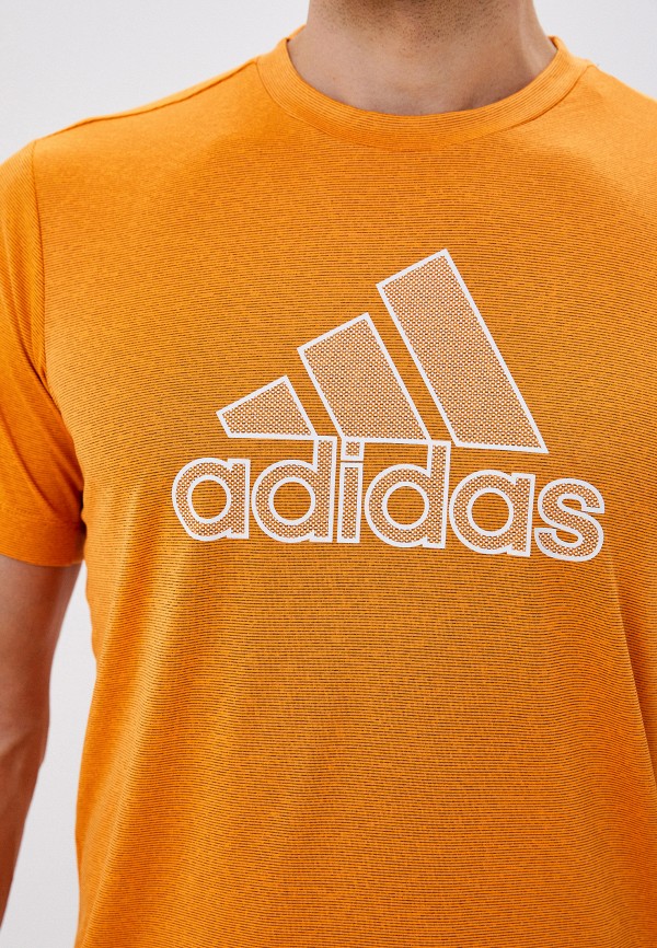 Футболка спортивная adidas M BOS PB TEE, цвет: оранжевый, RTLABJ791101 ...