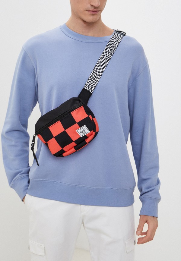 Сумка поясная Herschel Supply Co Fifteen, цвет: красный, RTLABK076801 ...