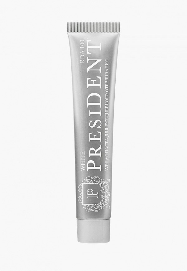 Зубная паста President отбеливающая, цвет: прозрачный, RTLABK242001 ...