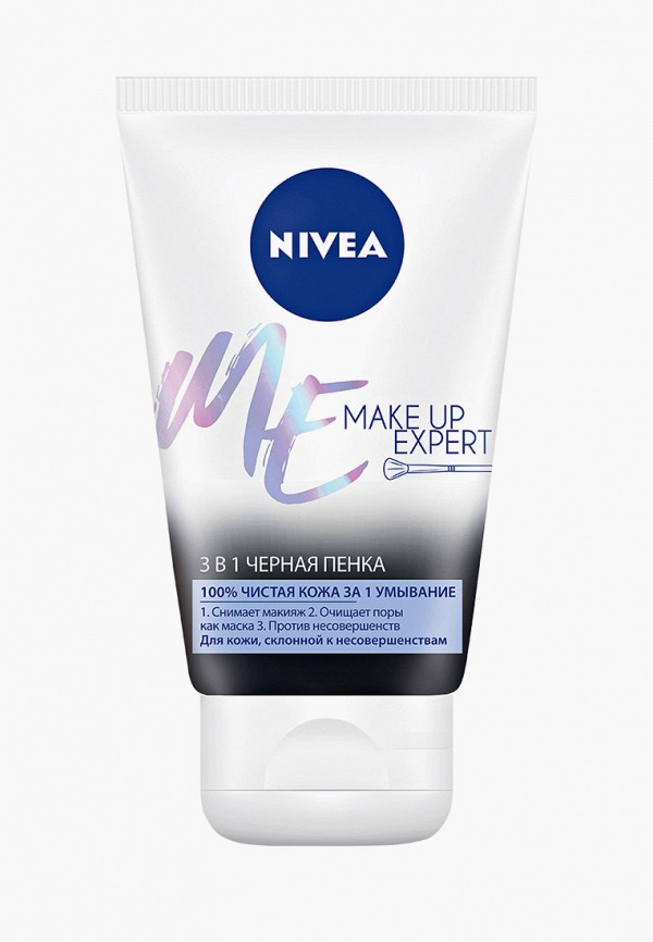 Пенка для умывания Nivea для жирной кожи, 100мл, цвет: черный ...