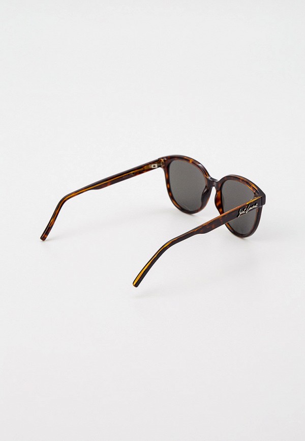 Очки солнцезащитные Saint Laurent SL 317 002, цвет: коричневый ...