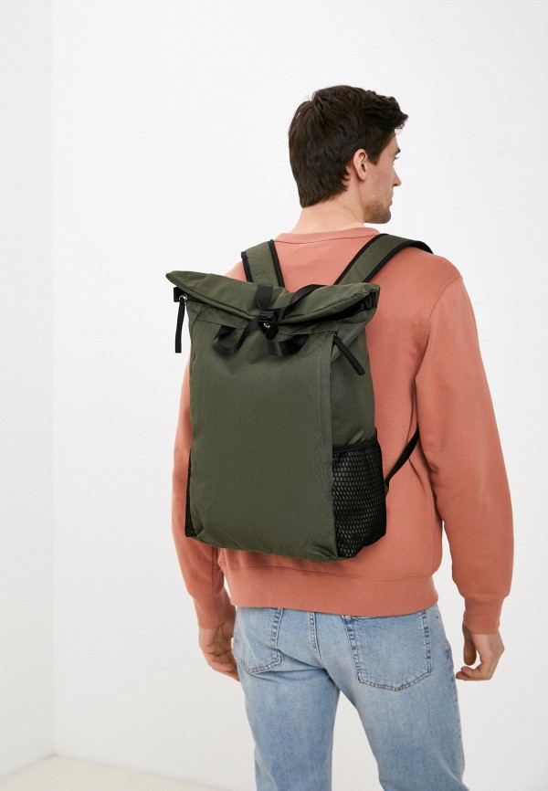 Рюкзак Sisley, цвет: хаки, RTLABK843701 — купить в интернет-магазине Lamoda