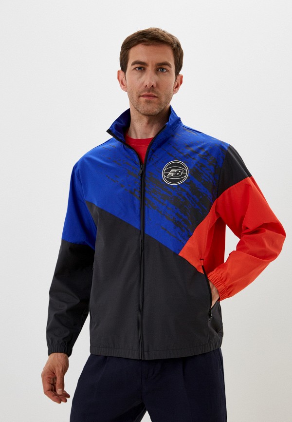 Ветровка New Balance NB Hoops Merged Era's Jacket, цвет: мультиколор ...