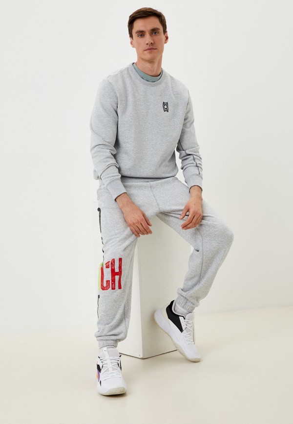 Свитшот PUMA Pivot Crew EMB, цвет: серый, RTLABN333601 — купить в ...