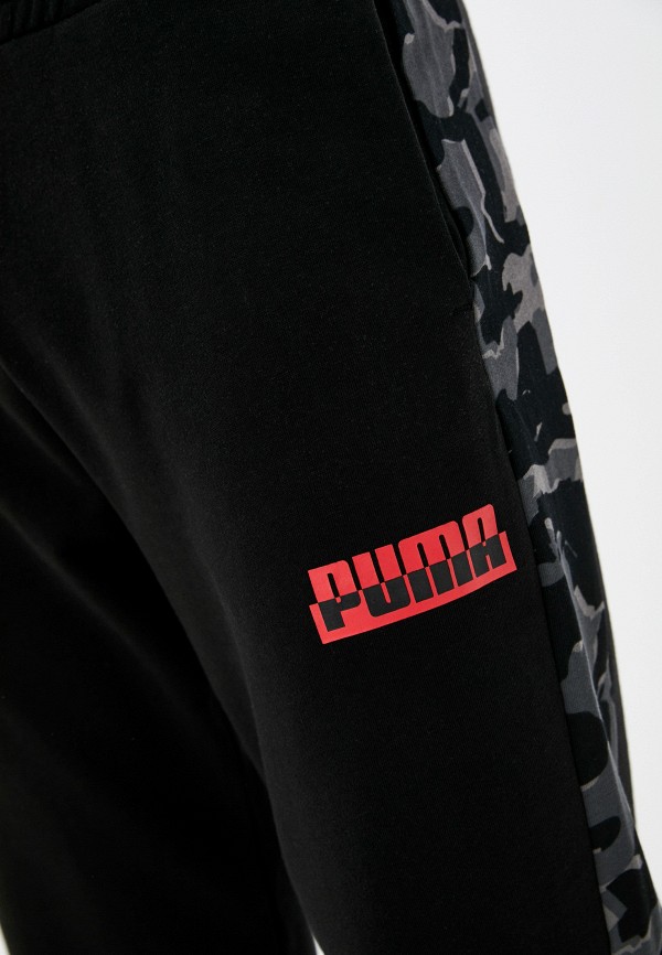 Брюки спортивные PUMA CORE CAMO AOP Sweatpants, цвет: черный ...