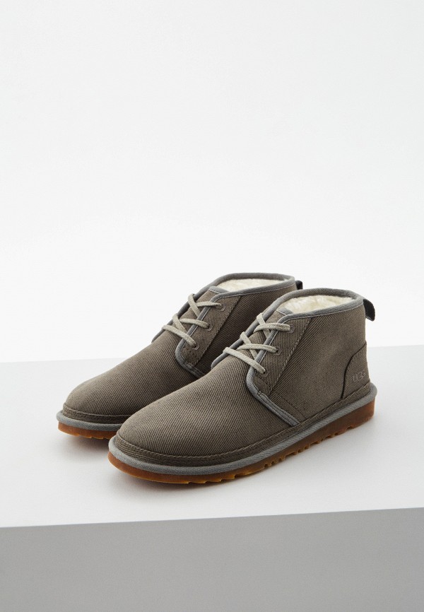 Ботинки UGG, цвет: серый, RTLABO321501 — купить в интернет-магазине Lamoda