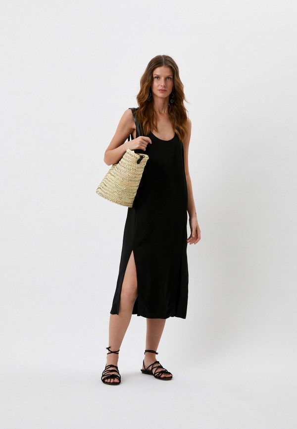 Платье Massimo Dutti, цвет: черный, RTLABO359001 — купить в интернет ...