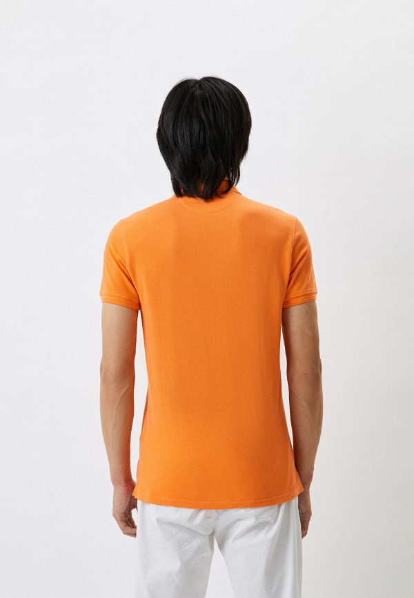 Поло Massimo Dutti, цвет: оранжевый, RTLABO406801 — купить в интернет ...