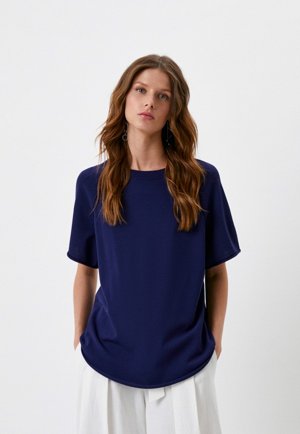 Джемпер Massimo Dutti, цвет: синий, RTLABO580301 — купить в интернет ...