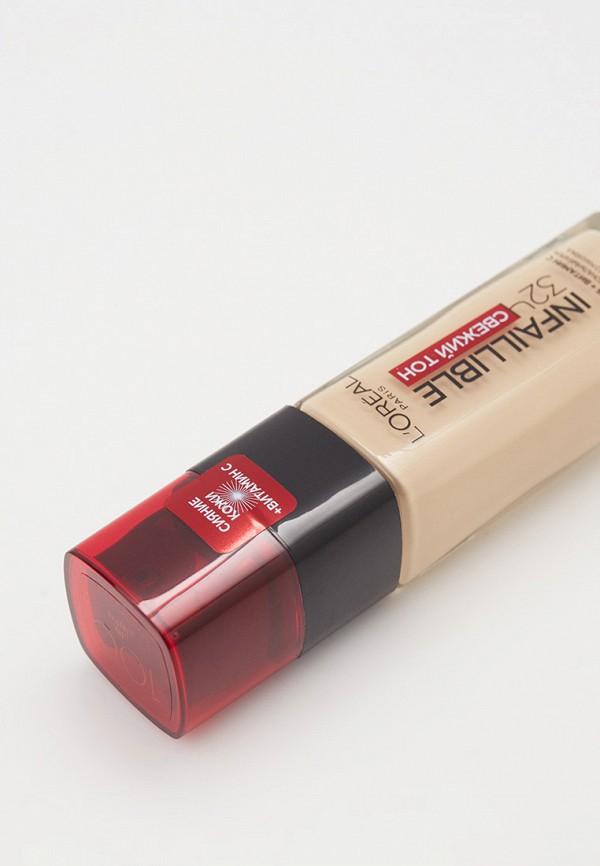Тональный крем L'Oreal Paris с сатиновым финишем, цвет: бежевый ...