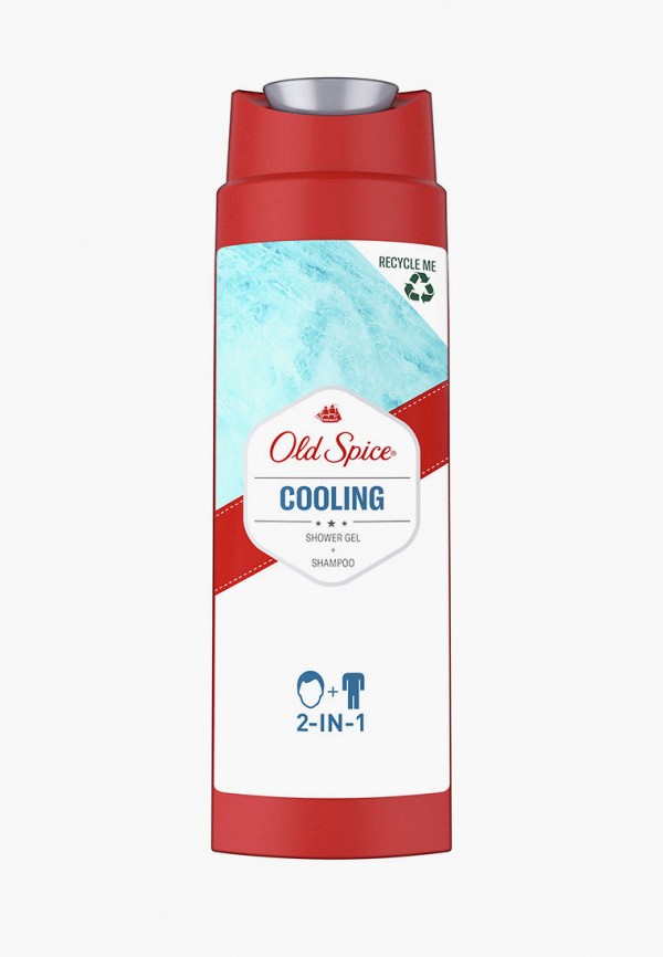 Гель для душа Old Spice + шампунь 2в1, охлаждающий, 250 мл, цвет ...