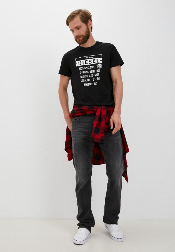 Джинсы Diesel Larkee X цвет серый Rtlabp463602 — купить в интернет