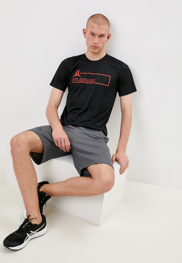 Футболка спортивная Fitleasure Comfy Tee, цвет: черный, RTLABP665701 — купить в интернет ...