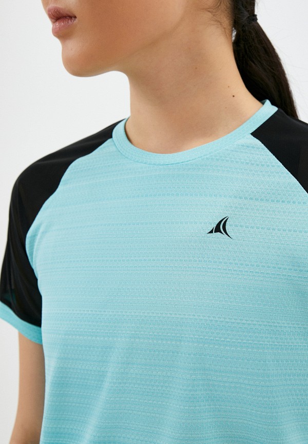 Футболка спортивная Fitleasure, цвет: бирюзовый, RTLABP669901 — купить в интернет-магазине Lamoda