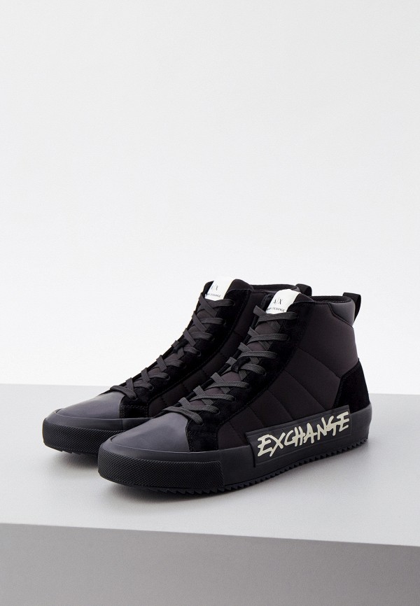 Кеды Armani Exchange, цвет: черный, RTLABQ246401 — купить в интернет ...