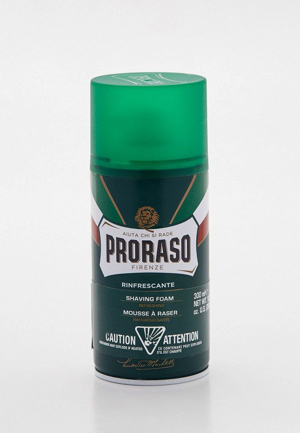 Пена для бритья Proraso освежающая, цвет: прозрачный, RTLABU195401 ...