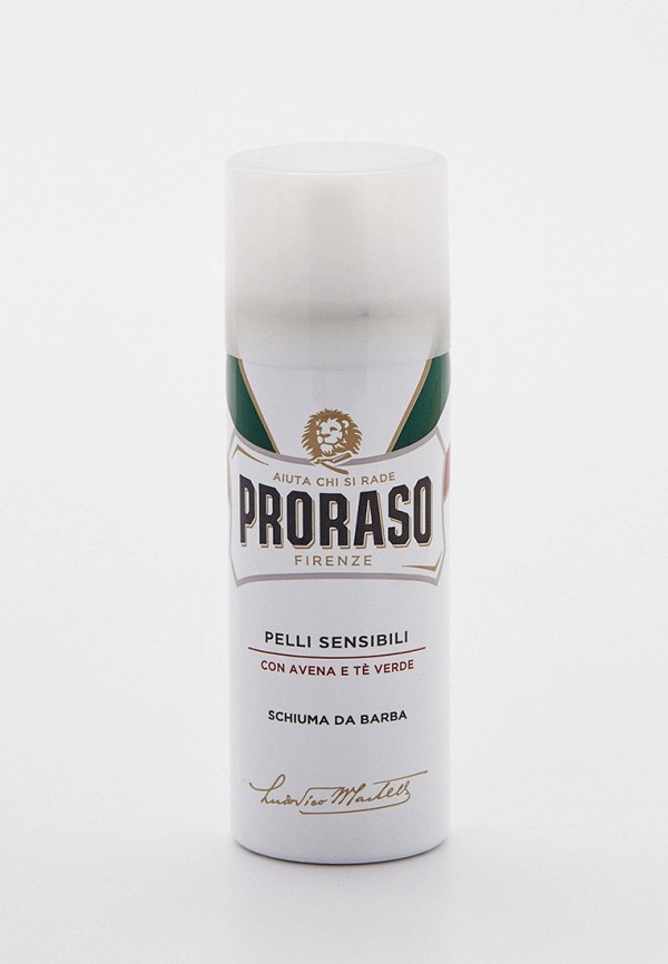 Пена для бритья Proraso для чувствительной кожи с зеленым чаем и овсом ...
