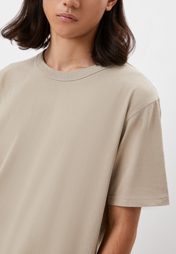 Футболка UNIQLO Uniqlo U, цвет: бежевый, RTLABW776101 — купить в ...