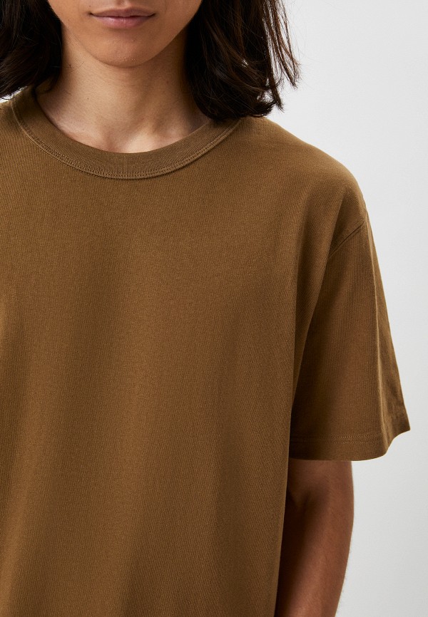 Футболка UNIQLO Uniqlo U, цвет: коричневый, RTLABW780801 — купить в ...